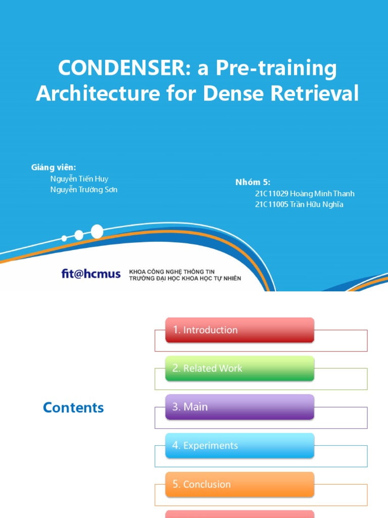 CONDENSER: A Pre-Training Architecture For Dense Retrieval | PDF