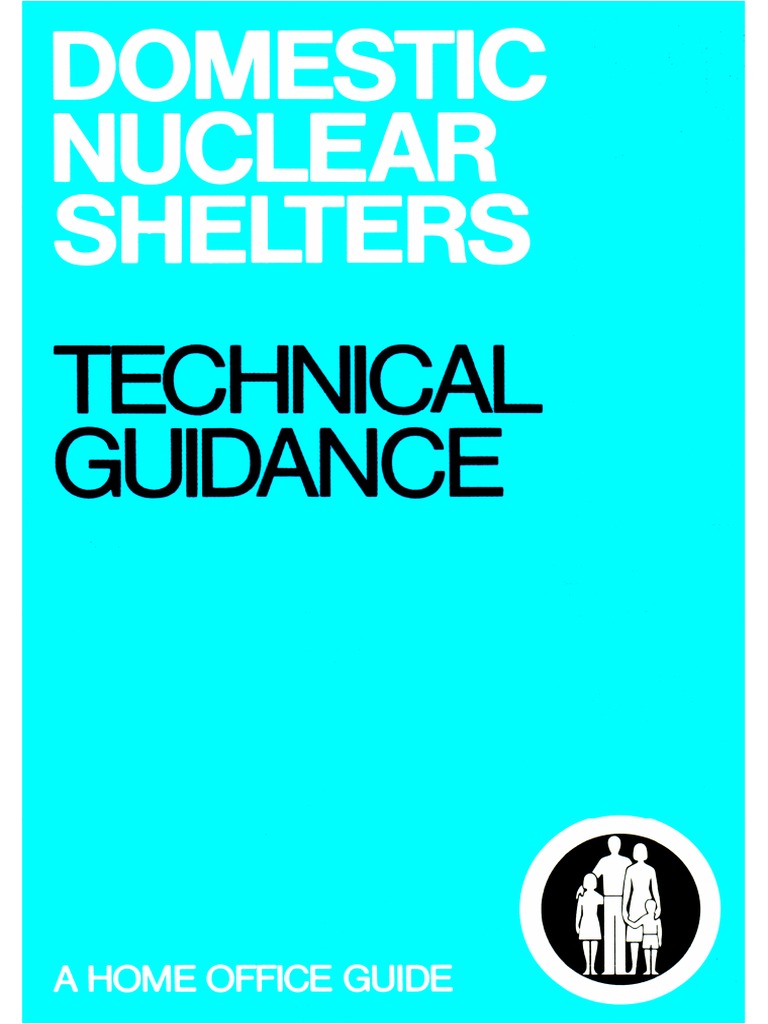 Domestic Nuclear Shelters Technical Guidance | PDF