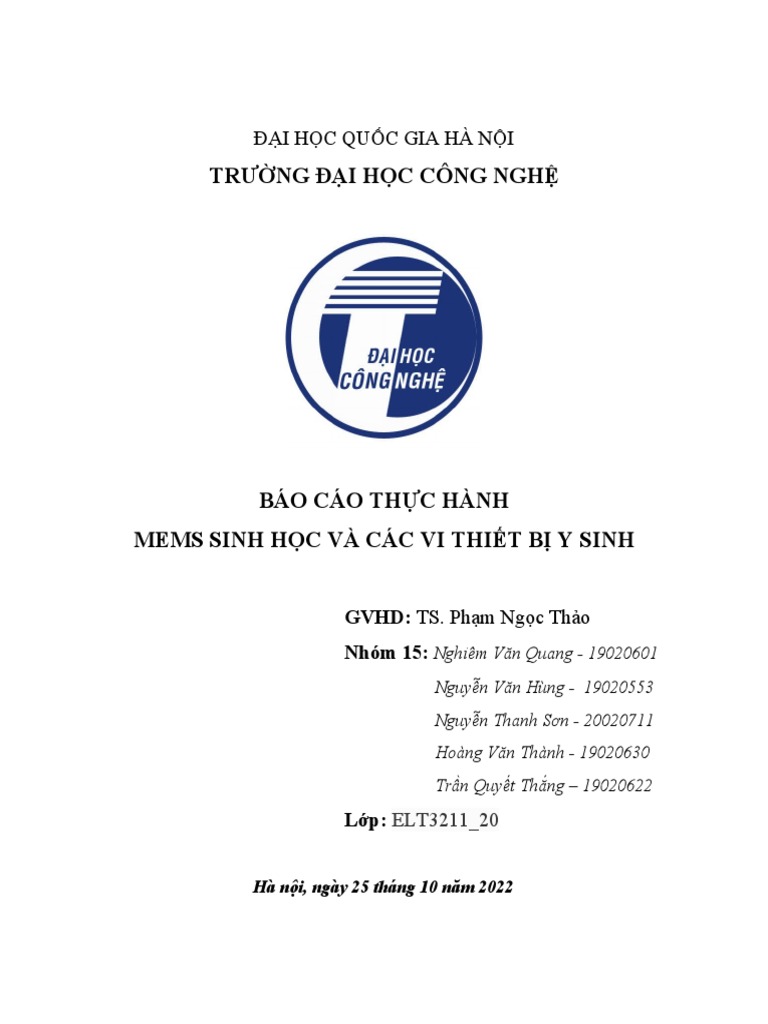 Baocao MEMS | PDF