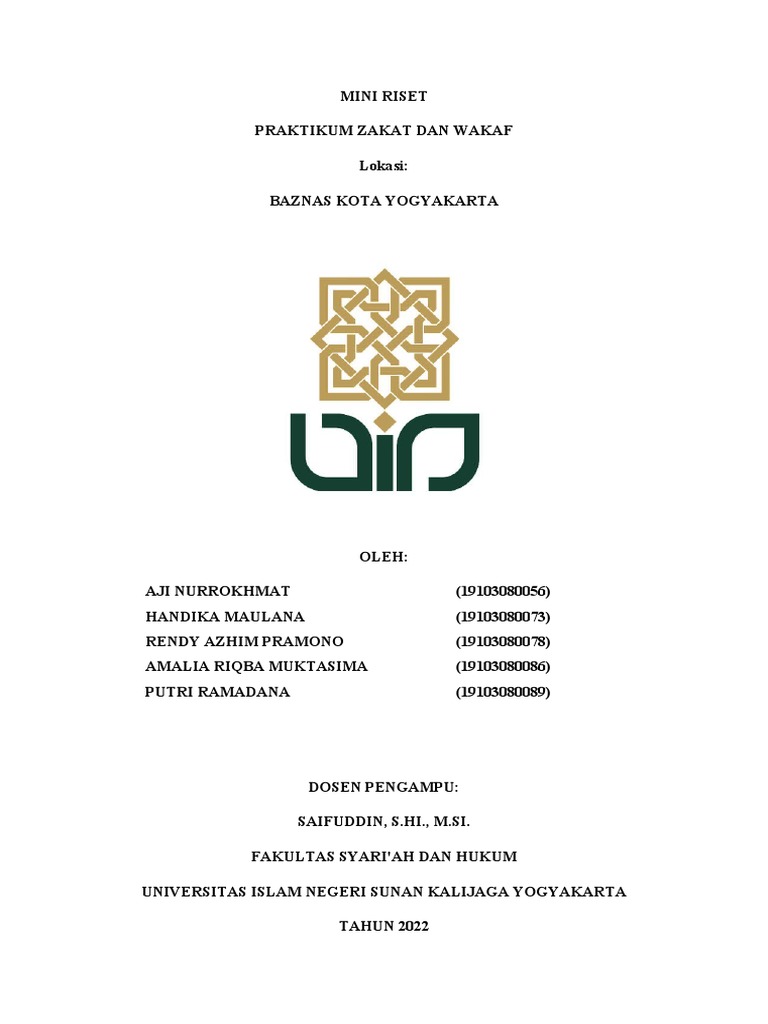 Mini Riset Tinggal Kesimpulan | PDF