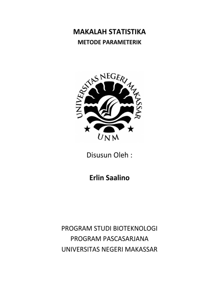 Metode Uji Statistik Parametrik dan Nonparametrik | PDF