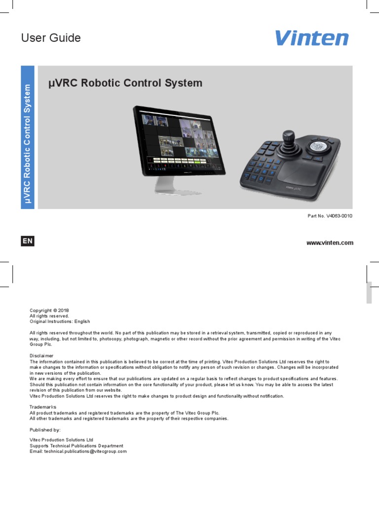 2 - Uvrc Robotic Control System | PDF | Usb | Power Supply