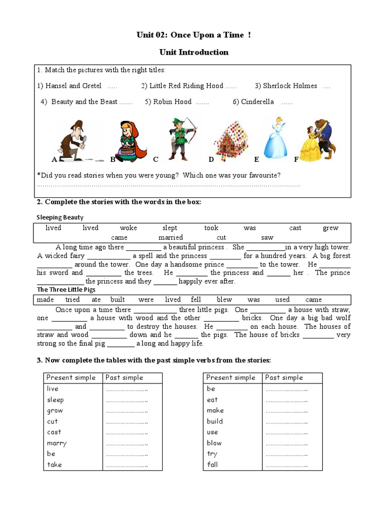 Once Upon A Time Introduction | PDF | Fairy Tales