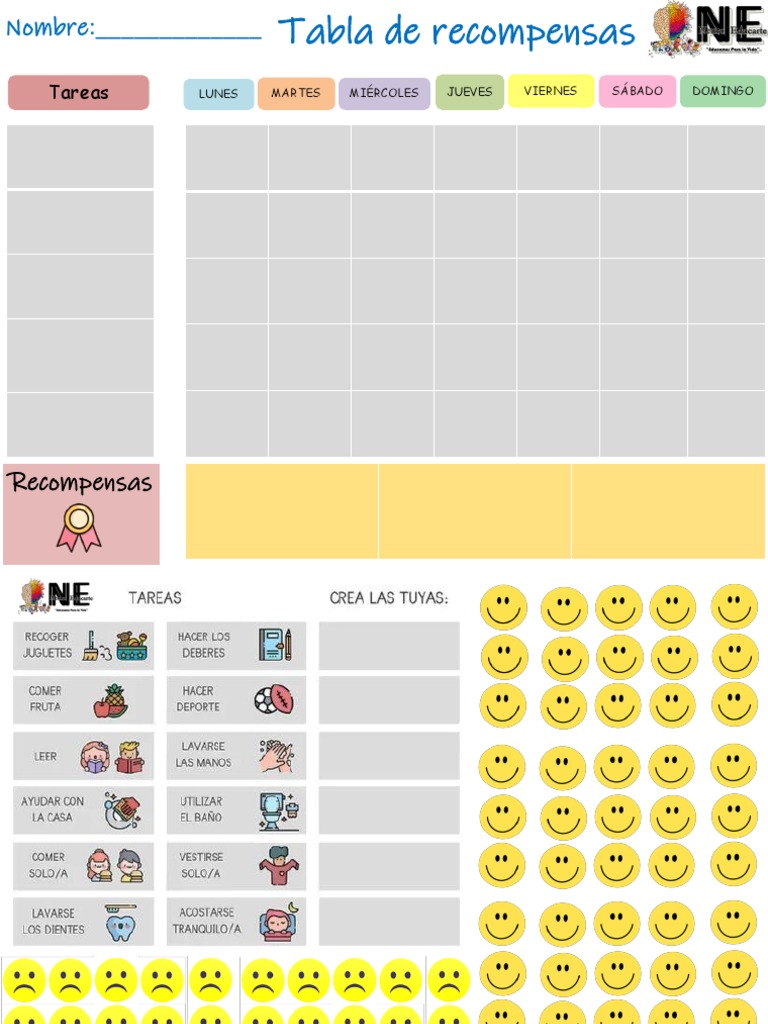 Tabla de Recompensas Semanal | PDF