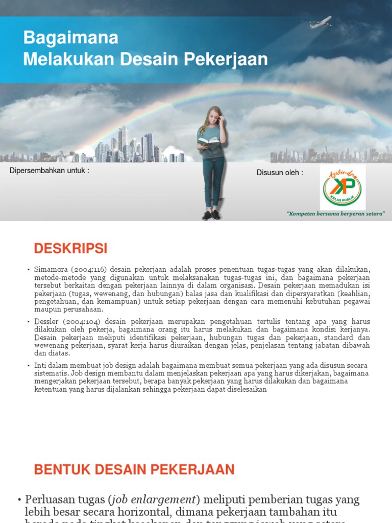Desain Pekerjaan | PDF