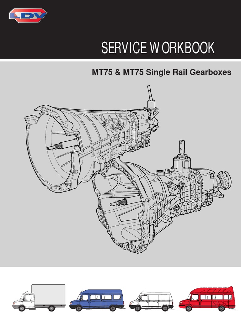 MT75 Gearbox Service Workbook | PDF | Technology & Engineering