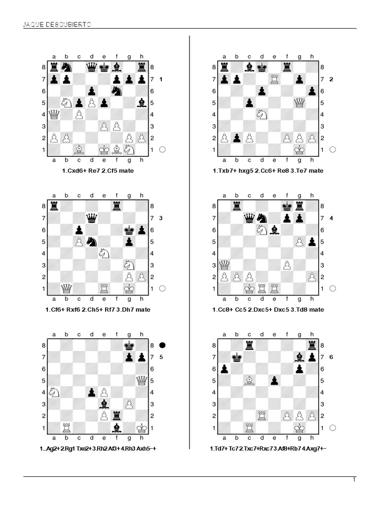 Jaque Descubierto | PDF
