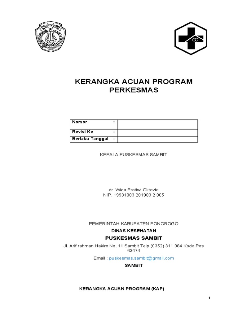 Kap Program Perkesmas | PDF | Pengembangan Diri