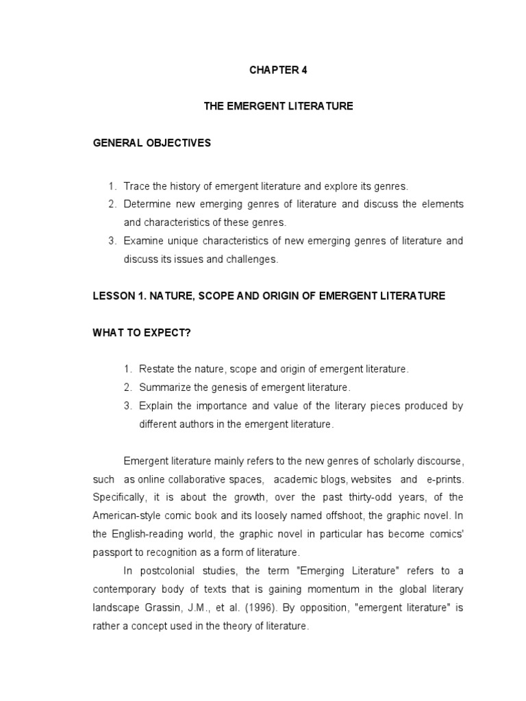 Chapter 4 (Lessons 1-3) | PDF | Creative Nonfiction | Writers