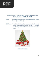 Teks MC Natal | PDF