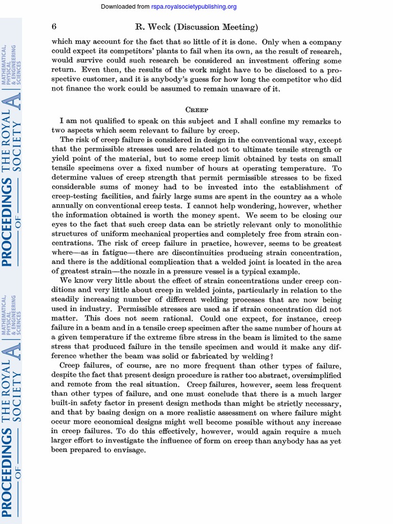 Failure of Steel Structures Causes and Remedies 5 | PDF | Creep ...