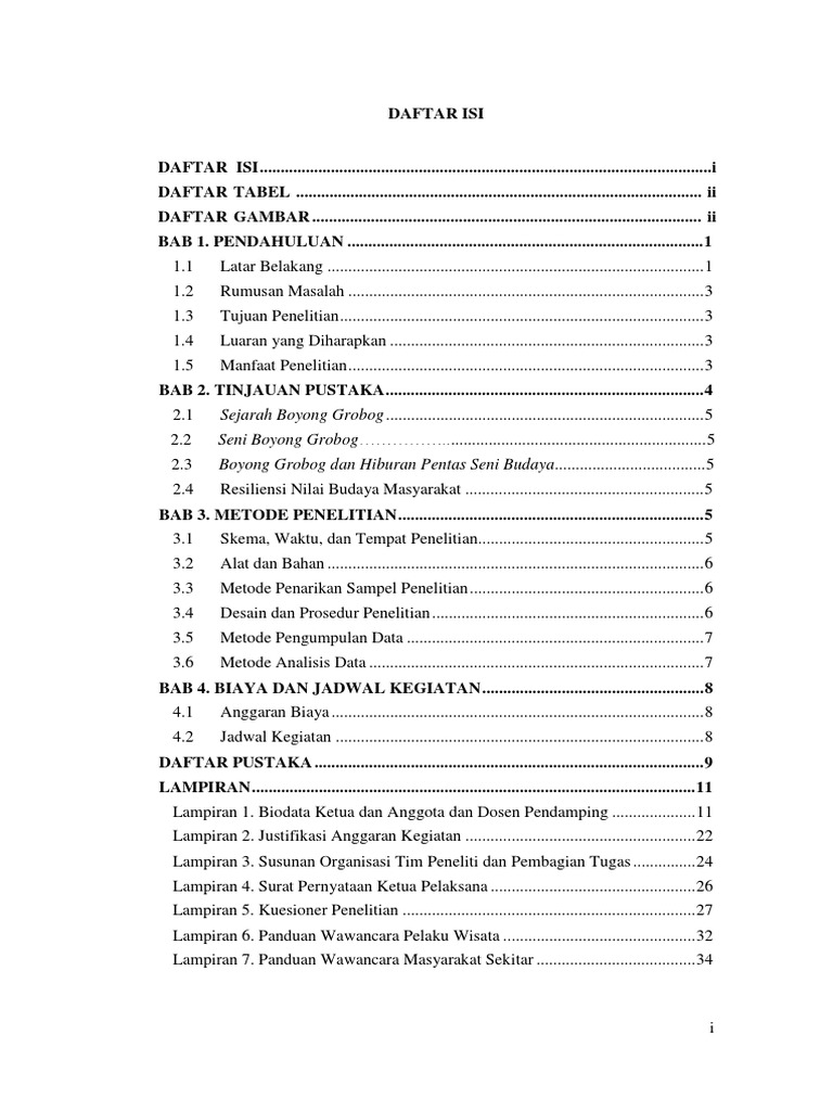 Contoh PKM-RSH | PDF