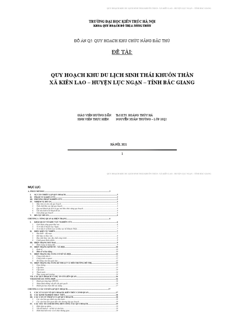 Thuyet Minh - Q5-Xuan Truong | PDF