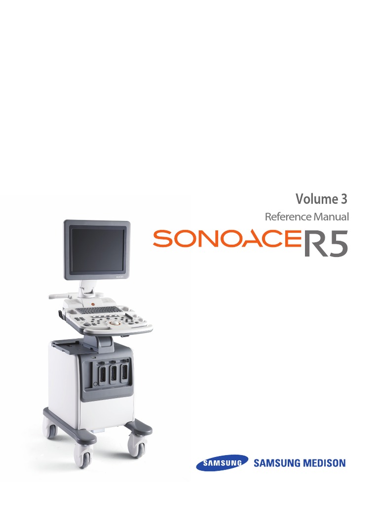 SonoAce R5 Reference Manual E | PDF | Diastole | Heart Valve