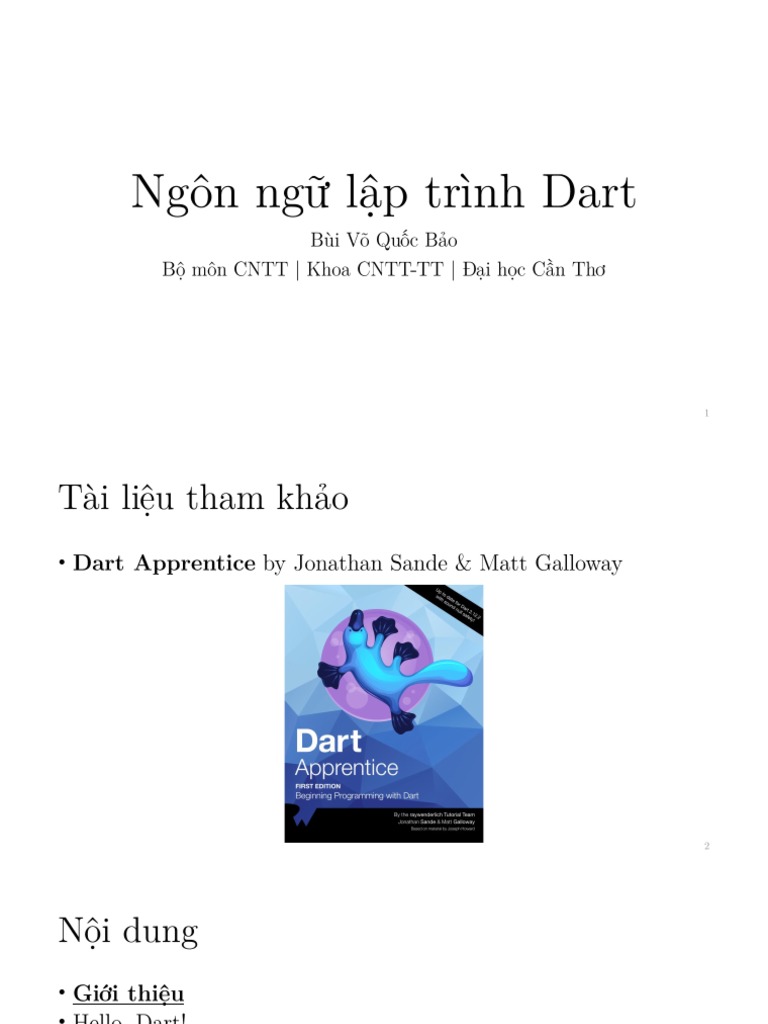 Dart Programming for Beginners | PDF | Computers
