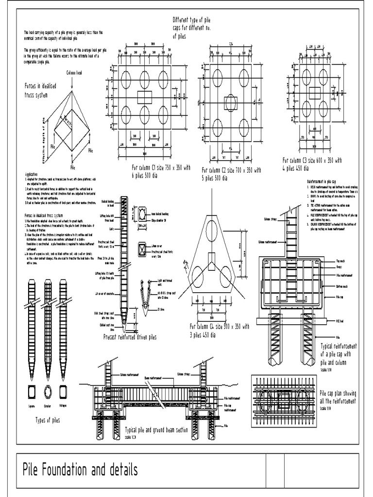 Pile Foundation | Download Free PDF | Deep Foundation | Architectural Elements