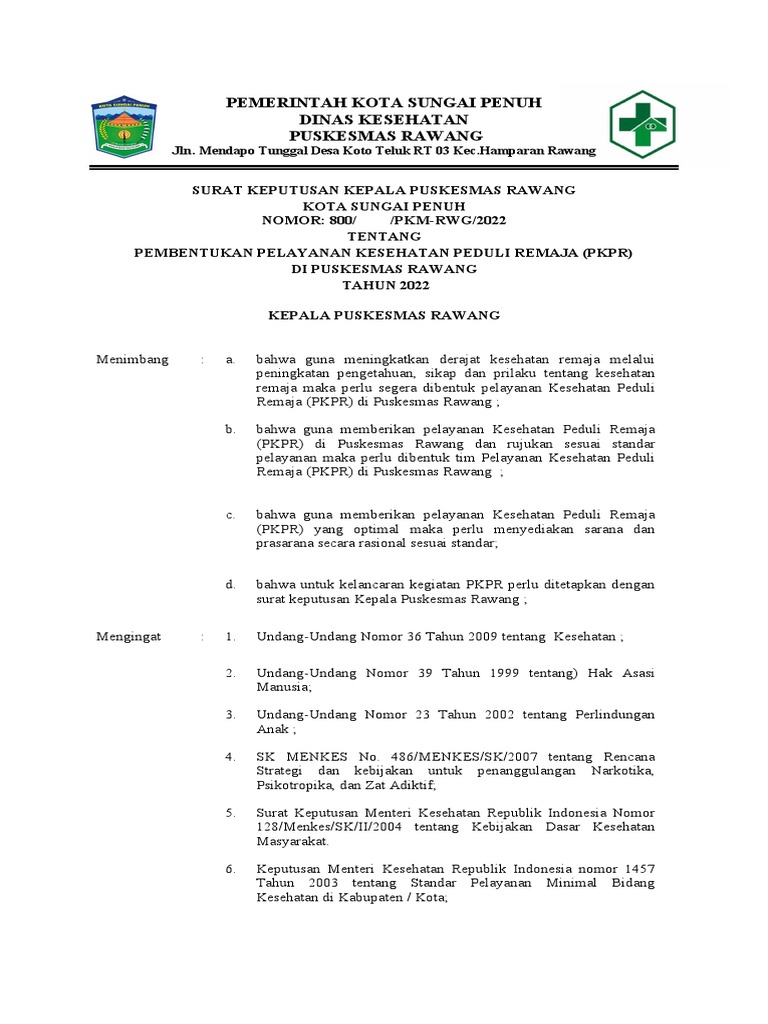 SK PKPR PKM Rawang 2022 | PDF