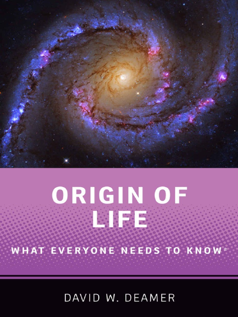 Origin of Life - N - David W. Deamer | PDF | Stars | Cosmic Dust