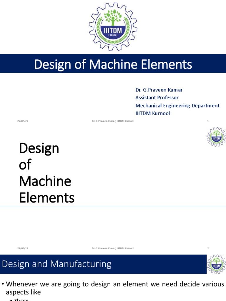 Machine Design: Tolerances and Fits | PDF | Engineering Tolerance ...