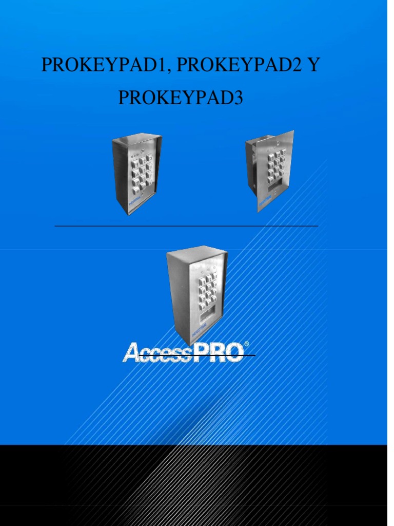 Manual Prokey | PDF | Contraseña | Teclado