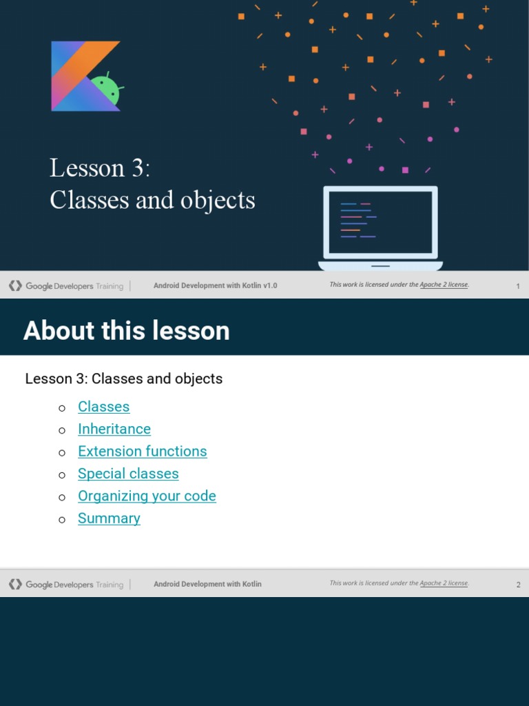 Lesson 3 Classes And Objects Pdf Class Computer Programming Inheritance Object Oriented