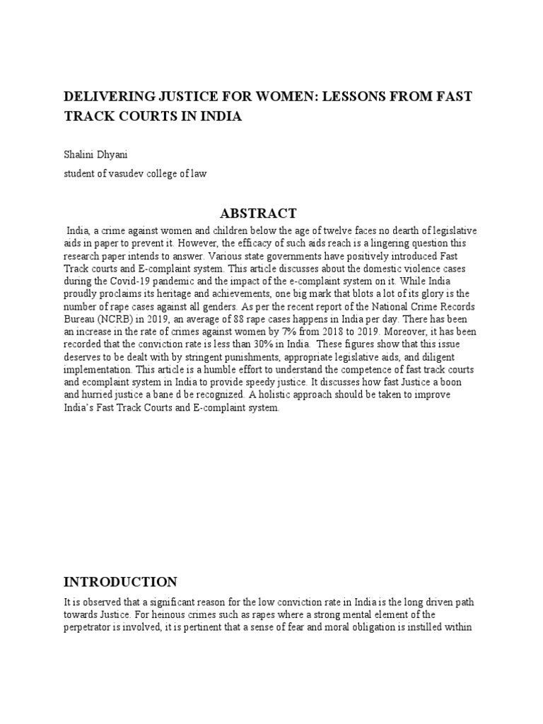 Delivering Justice For Women | PDF | Justice | Crime & Violence