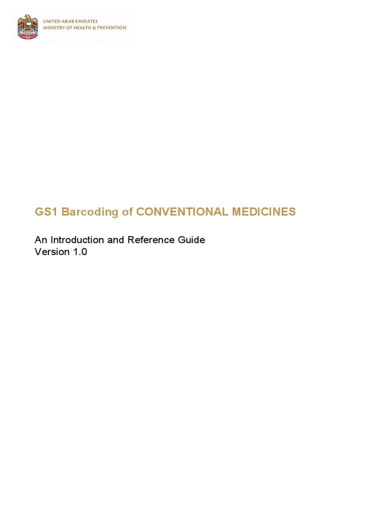 Mohap Serialization Guide V1.0 en Final1 | PDF | Barcode | Packaging ...
