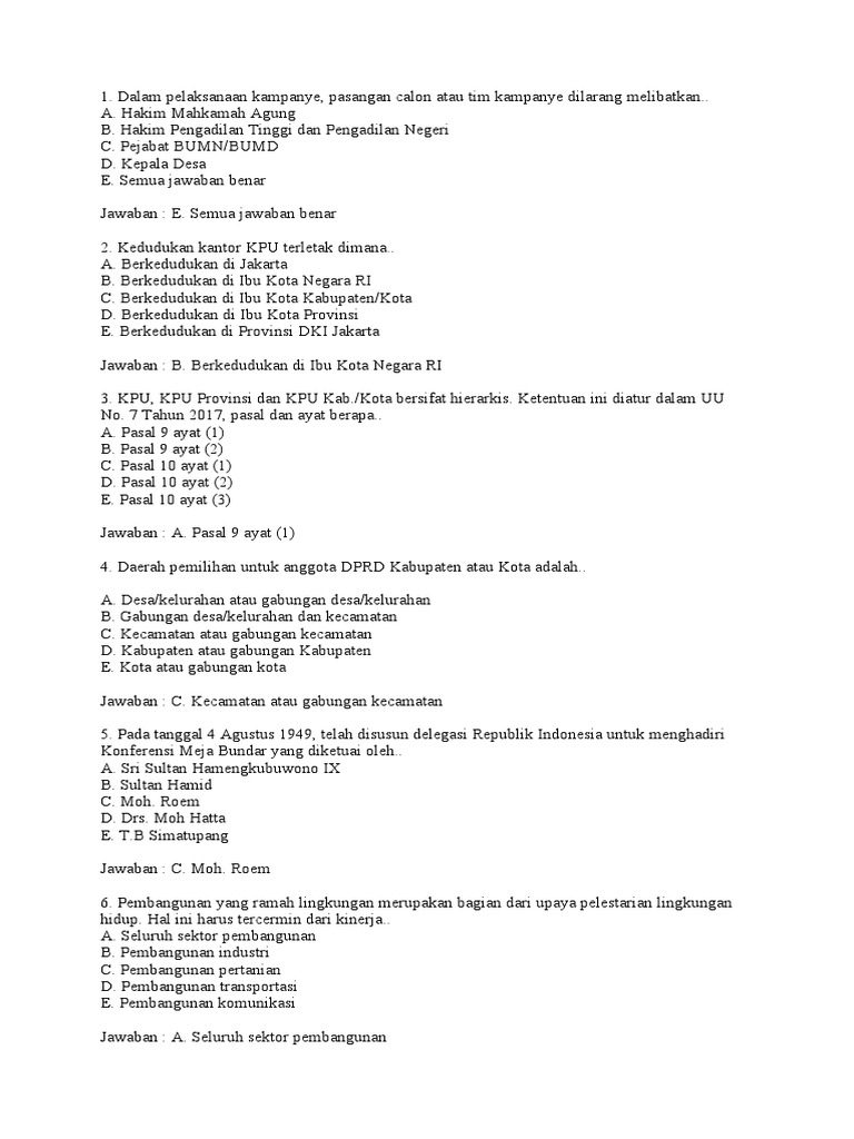 Contoh Soal Pps | PDF