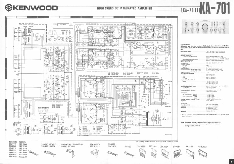 Kenwood-KA-701-Schematic | PDF