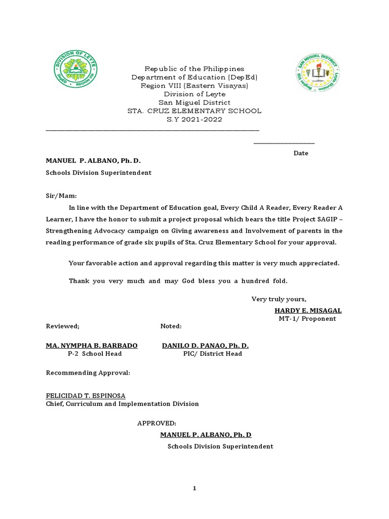 Project SAGIP | PDF | Teachers | Learning