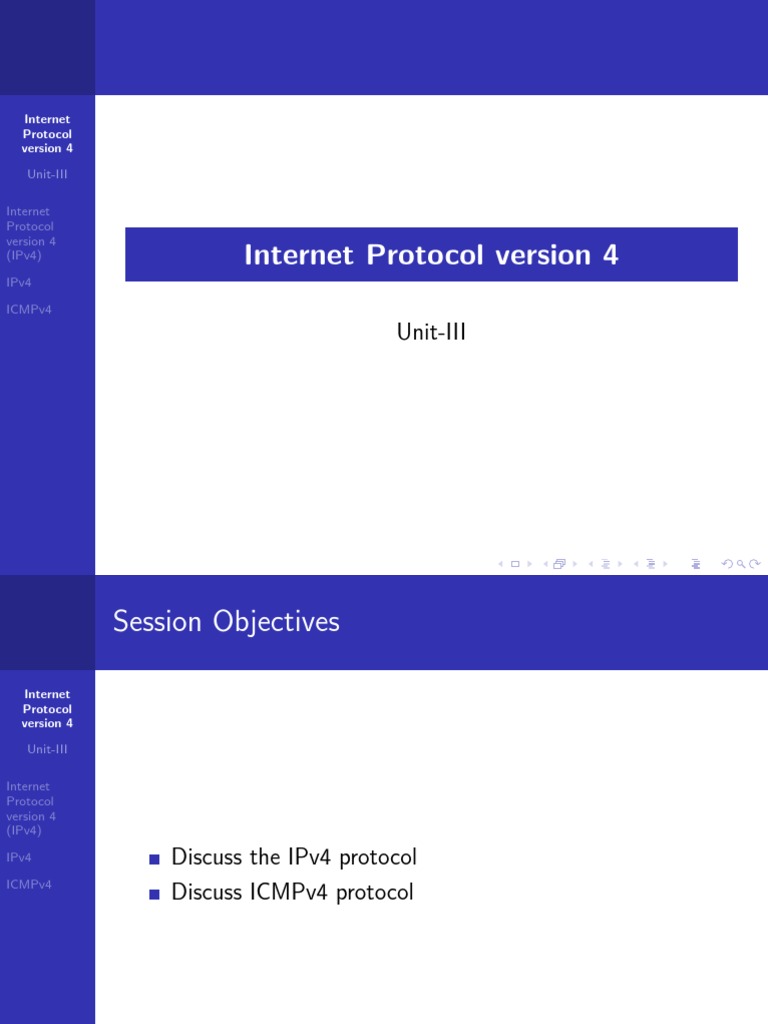 IPV4 | PDF | Internet Protocols | Telecommunications Standards