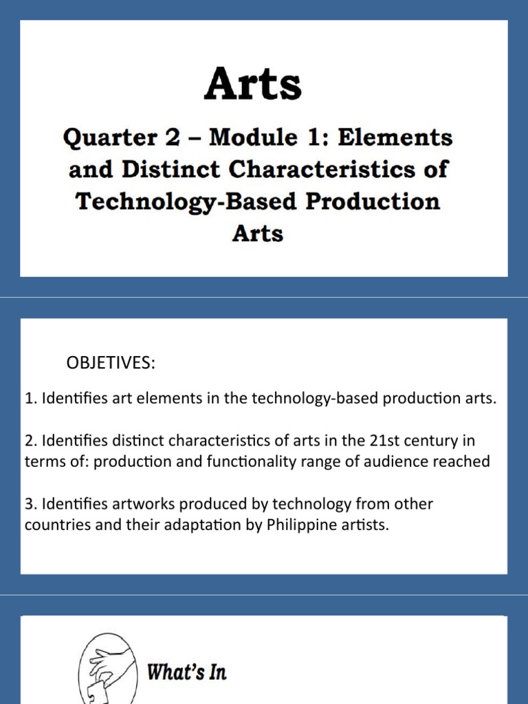 Quarter 2 Lesson 1 in Arts 10 | PDF