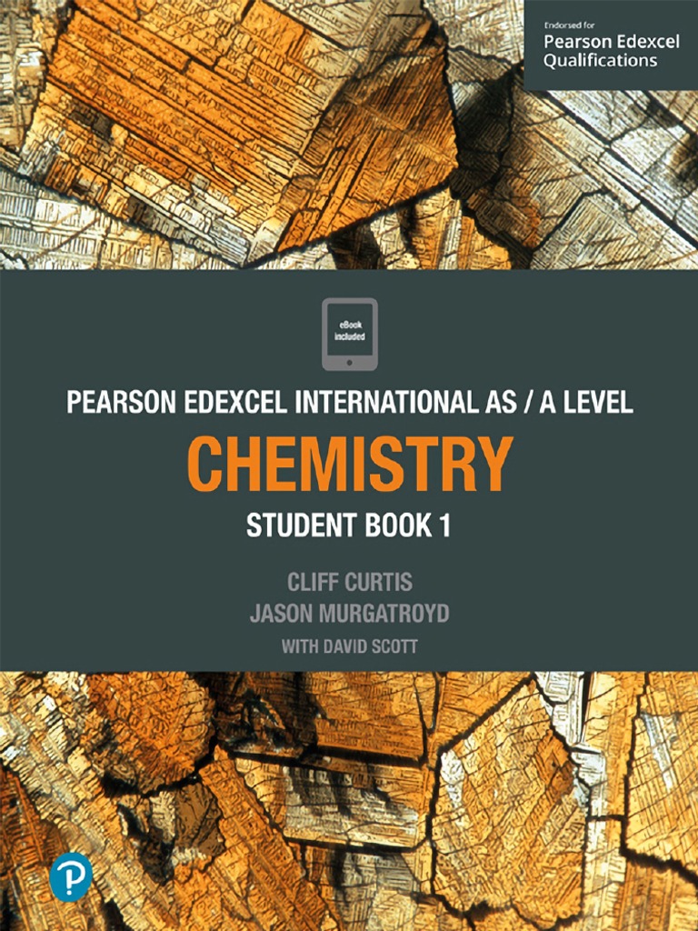Pearson Edexcel International As Level Chemistry Student Book (Cliff ...