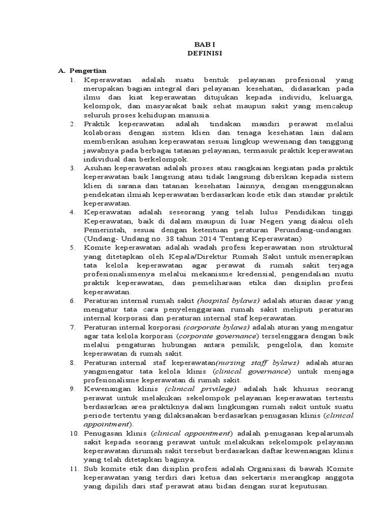 Panduan Etik Dan Disiplin Keperawatan | PDF