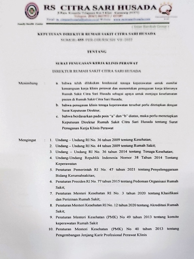 RKK Perawat Poct | PDF