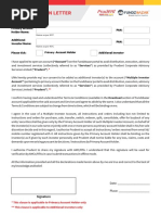 KFintech One Time Mandate Form Guide | PDF | Financial Services