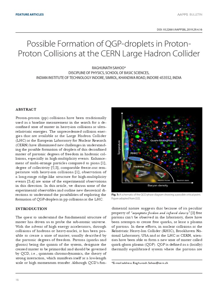 Hydron Collider | PDF | Physics | Particle Physics
