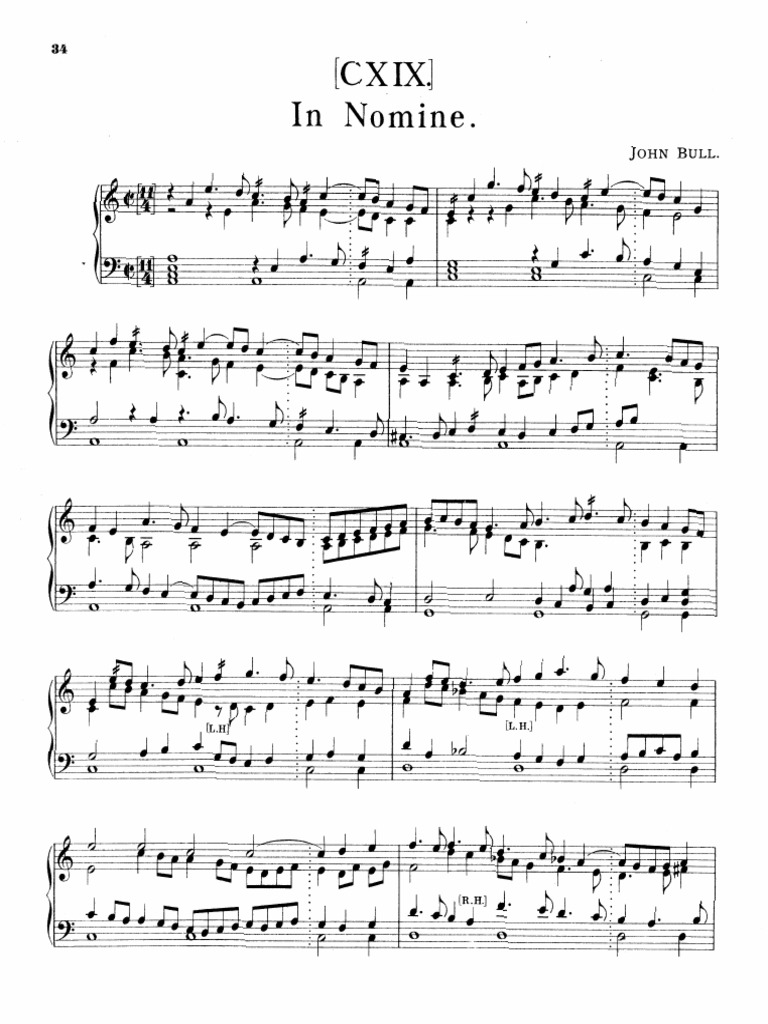 John Bull - in Nomine | PDF