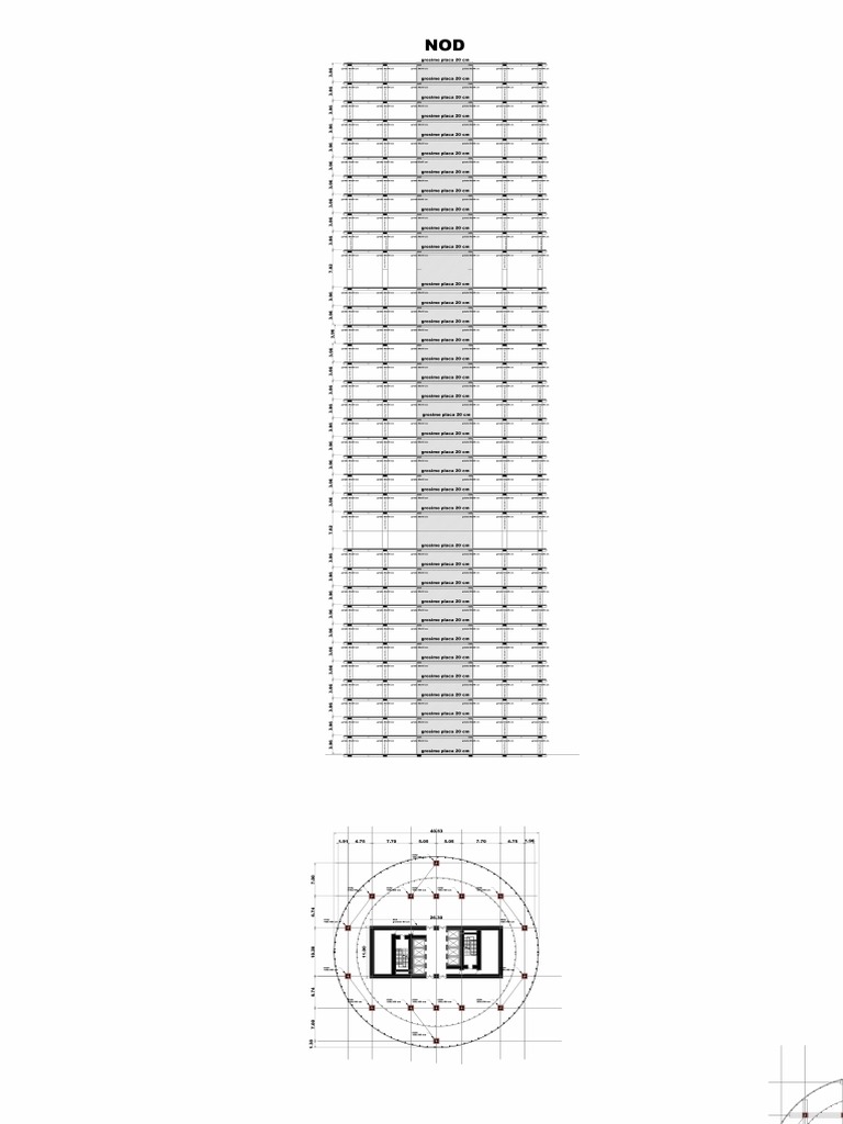 Structura Turn Plan Sectiune | PDF