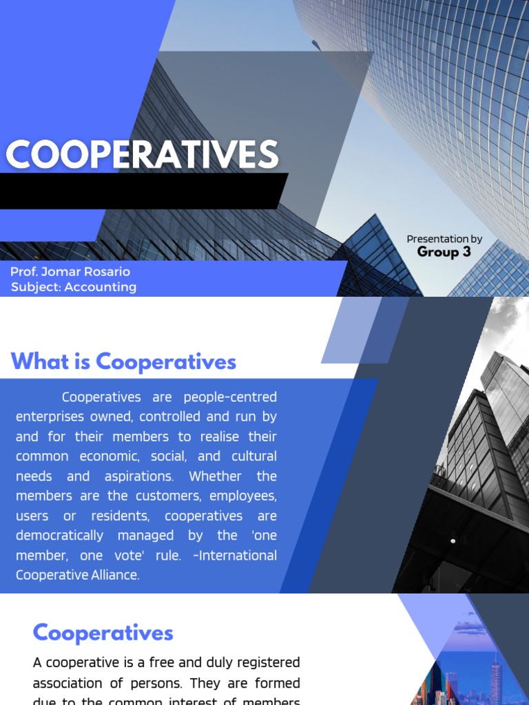 Cooperatives Reporting | PDF | Cooperative | Business