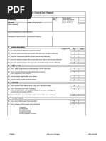 Design Fmea Checklist | PDF