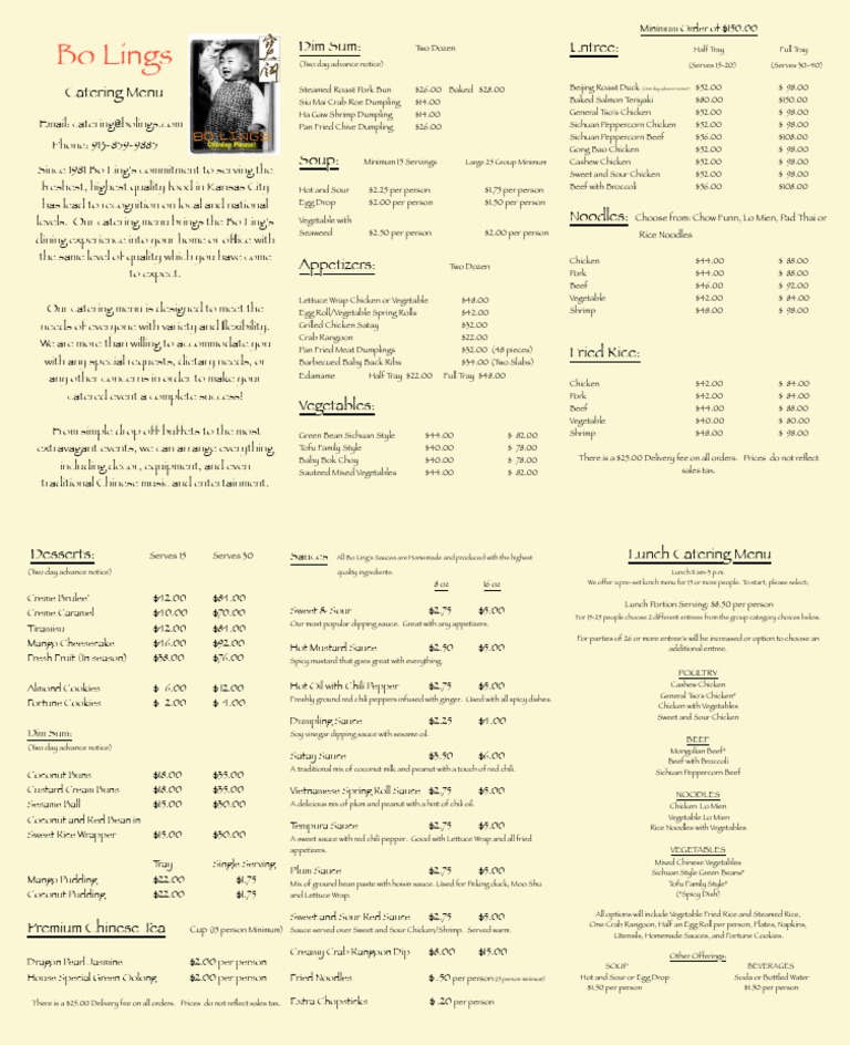 Catering Menu | PDF | Cuisine | Foods