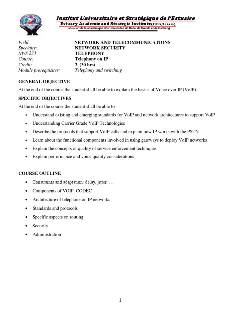 IP Telephony | PDF | Session Initiation Protocol | Voice Over Ip