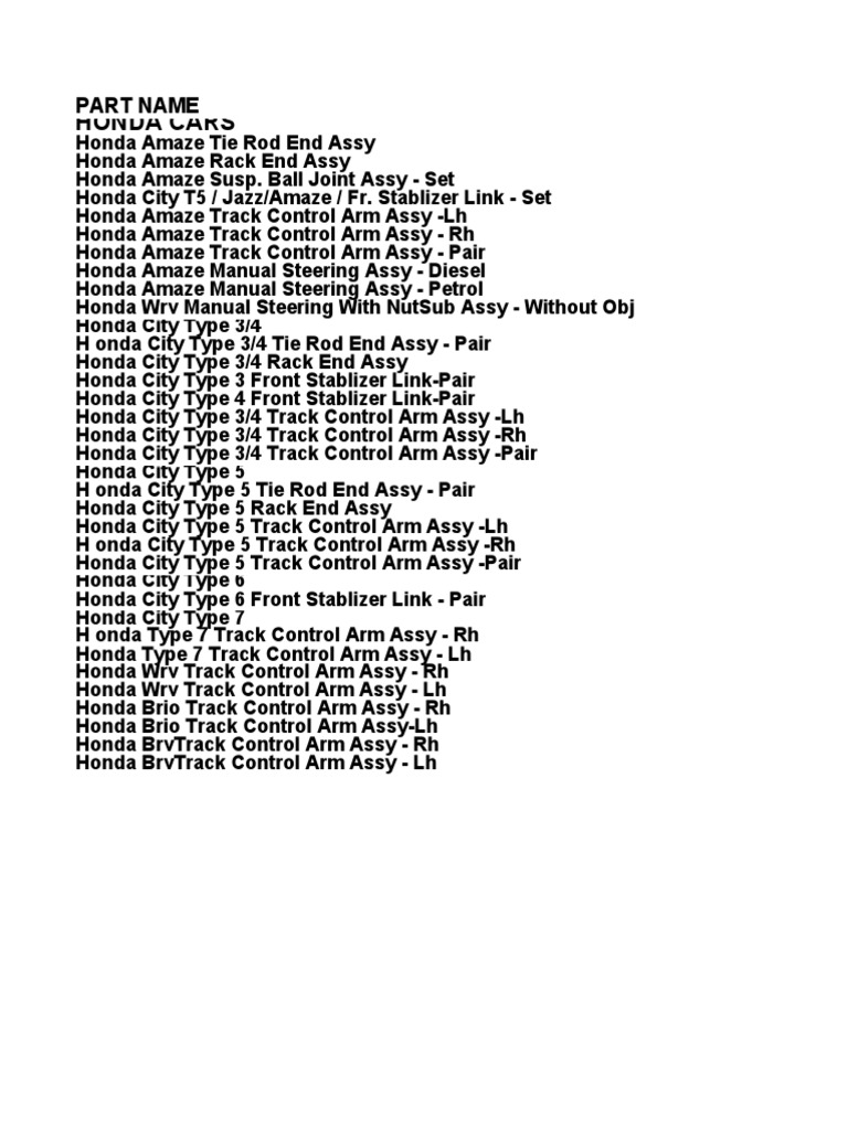 Autokoi Pricelist - 00013 | PDF | Vehicles | Motor Vehicle ...