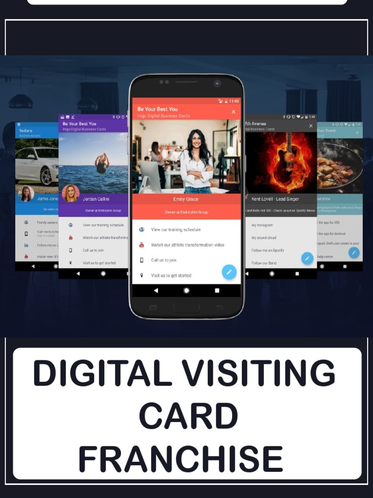 Digital Visiting Card Franchise Benefits | PDF | Social Media | Popular ...
