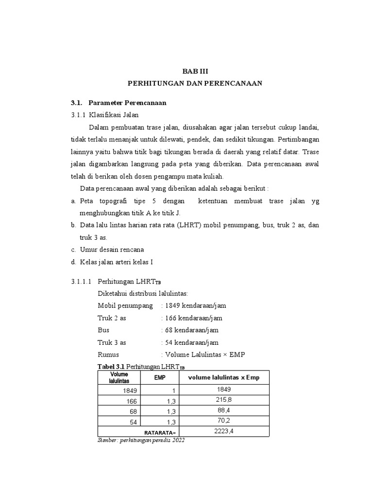 Laporan Tugas Besar Geometrik Khy Bab 3 | PDF