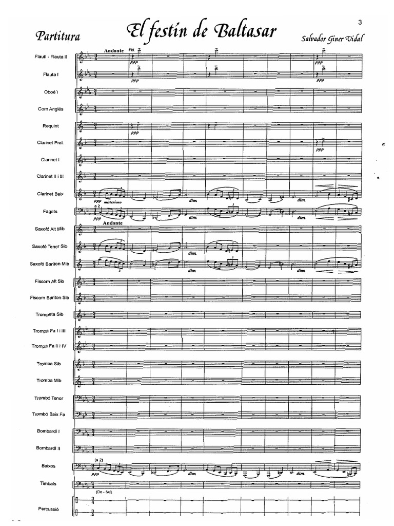 El Festin de Baltasar Completo | PDF