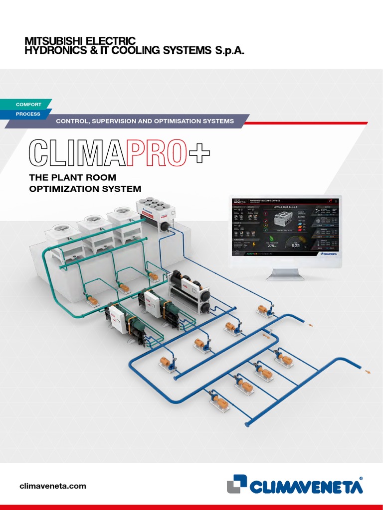 Brochures ClimaPRO+ | PDF | Air Conditioning | Water Heating