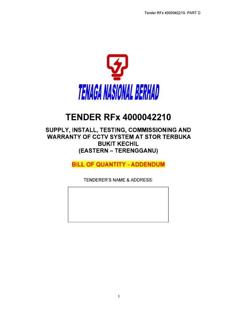 Proposed Renovation Works for CCTV Room Upgrade for ICT Facilities on ...