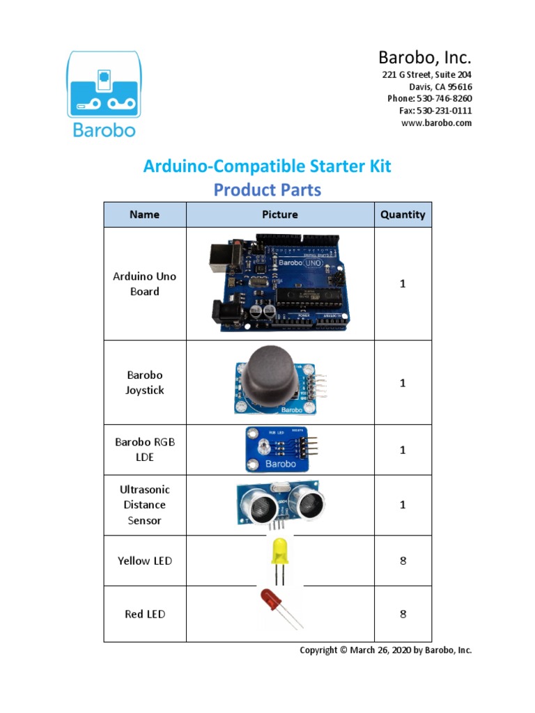 Arduino Kit | PDF | Arduino | Electricity Arduino Kit | PDF | Arduino | Electricity